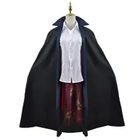 Shanks Costume - One Piece Cosplay Shirt, Pants, Cloak & Wig