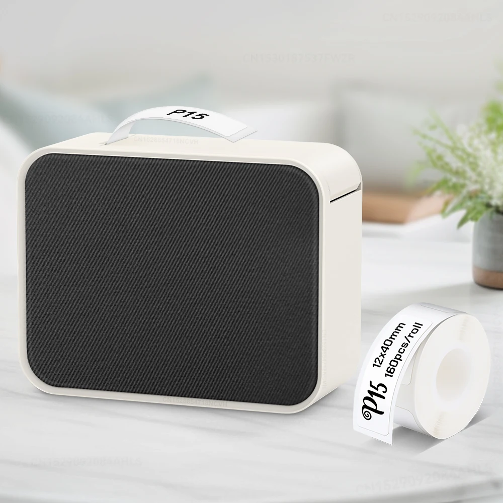 Portable-Label-Printer-P15-Wireless-Bluetooth-Thermal-Label-Maker ...