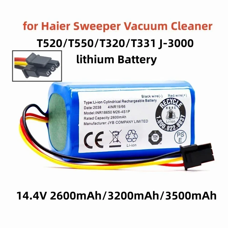 Brand-new-14-4V-2600mAh-3200mAh-3500mAh-Li-ion-battery-for-Haier ...