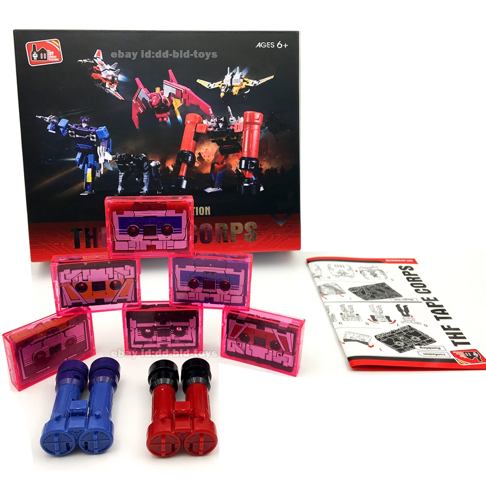 THF Transformation Soundwave Six Tape Troop G1 Mindwipe Rumble Frenzy ...