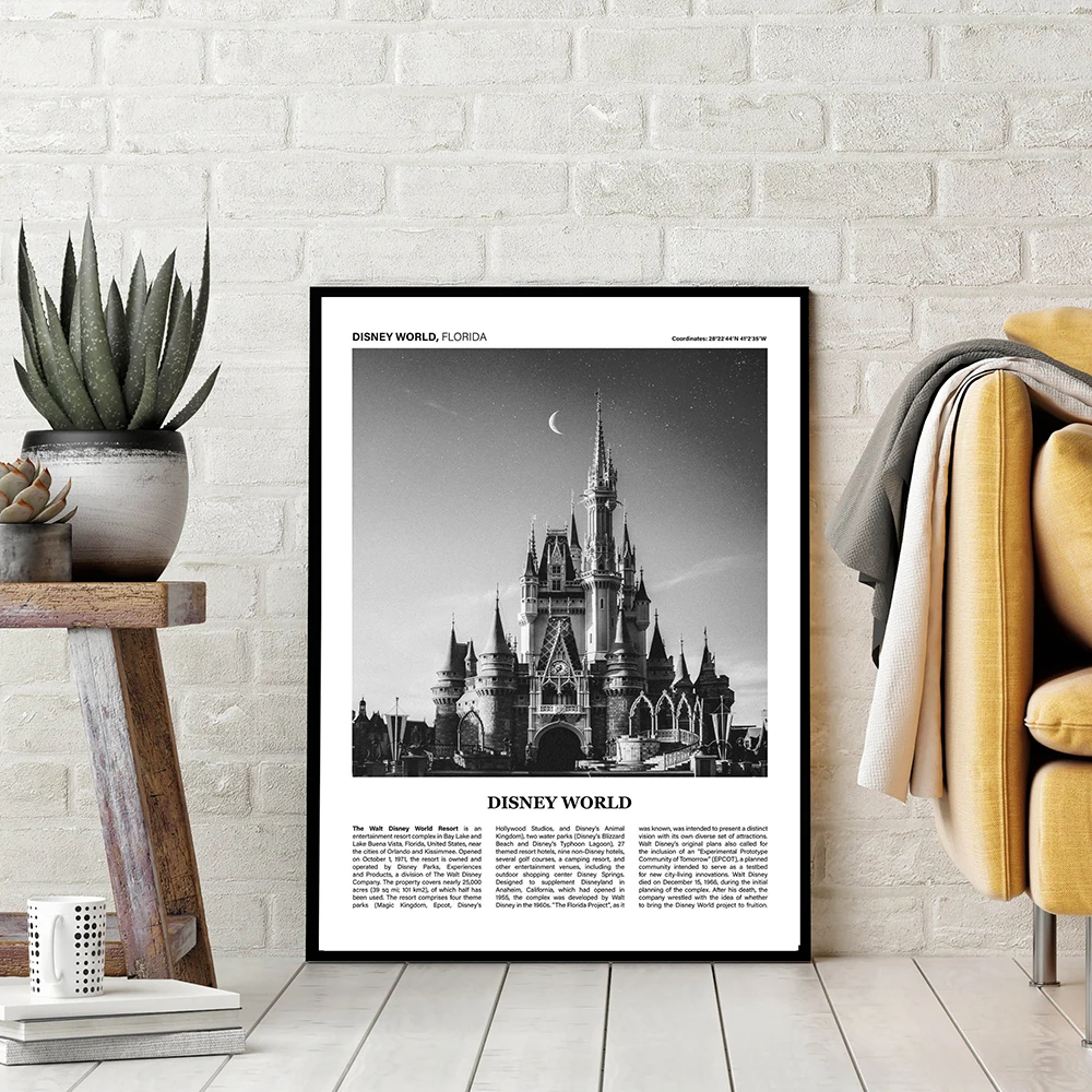 Walt Disney World Poster 1971