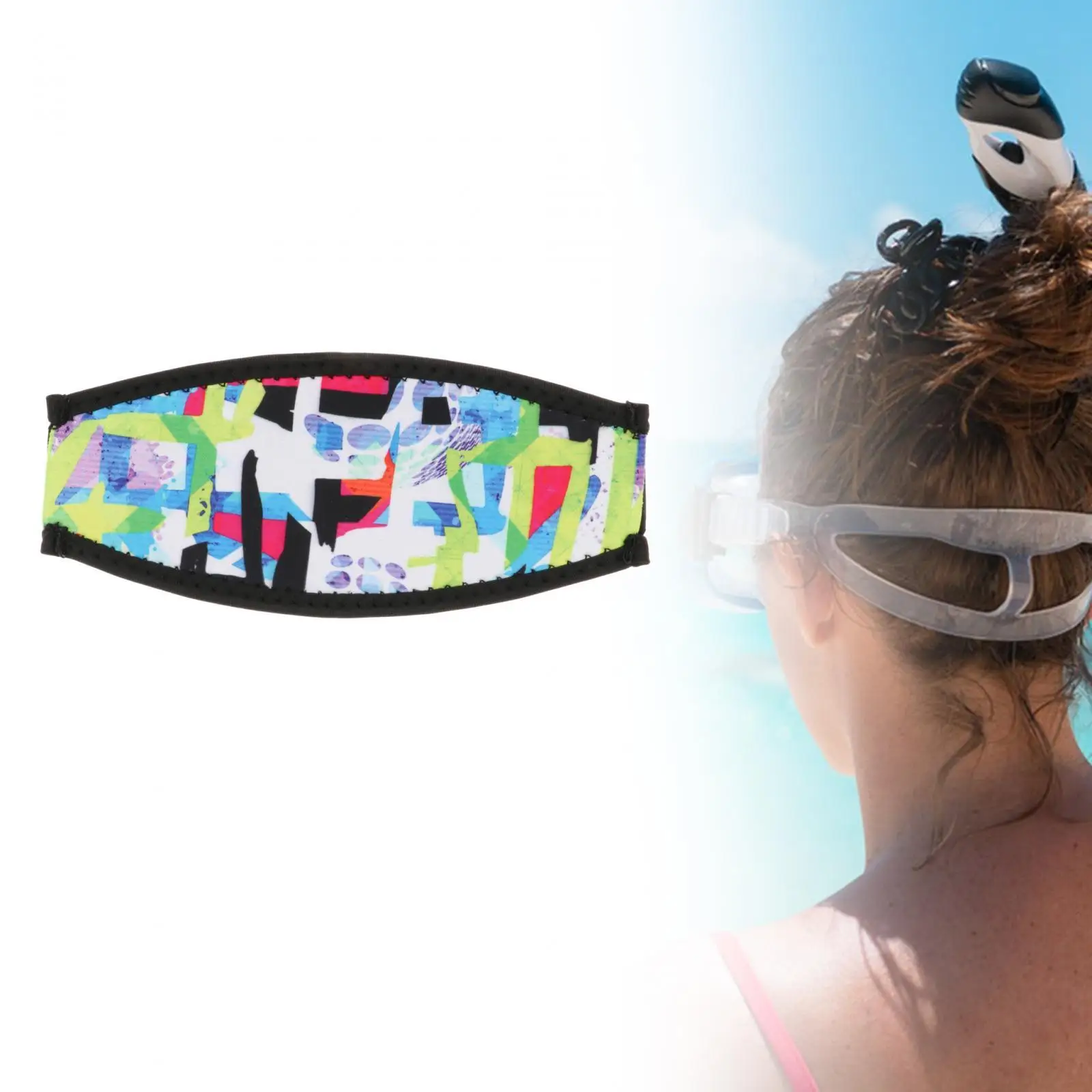 Diving-Mask-Strap-Cover-Protector-Men-Women-Scuba-Mask-Strap-for-Long ...