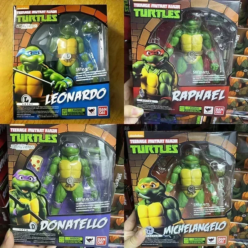 Teenage-Mutant-Ninja-Turtles-Shf-Anime-Figures-Leonardo-Raphael ...