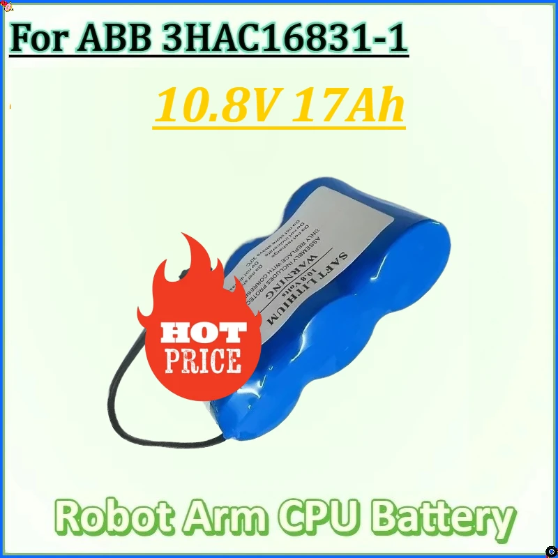For ABB 3HAC16831-1 Robot Arm CPU Non-rechargeable Lithium Battery Pack ...
