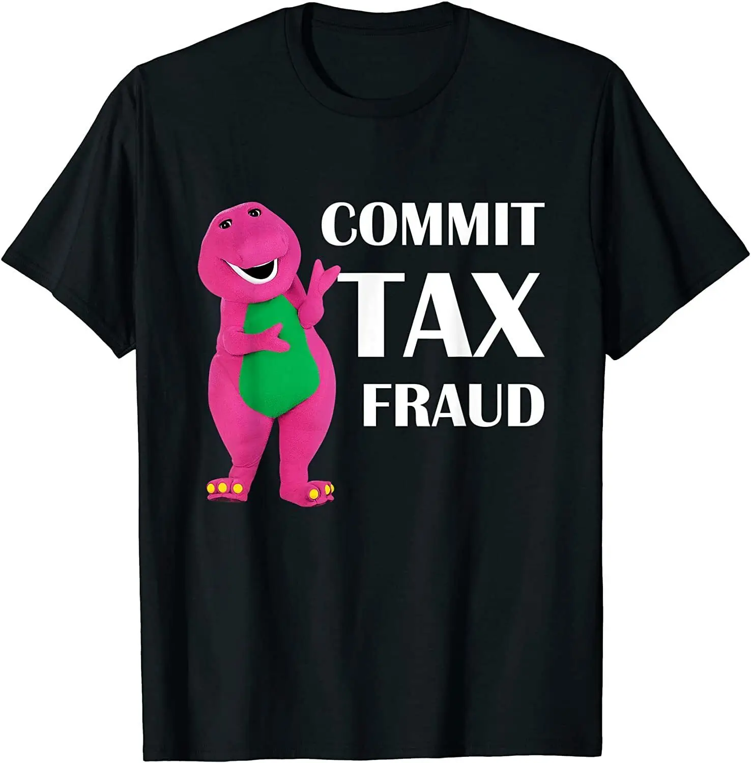Commit Tax Fraud T Shirt Print T Shirt Funny Men T Shirt Casual Short ...