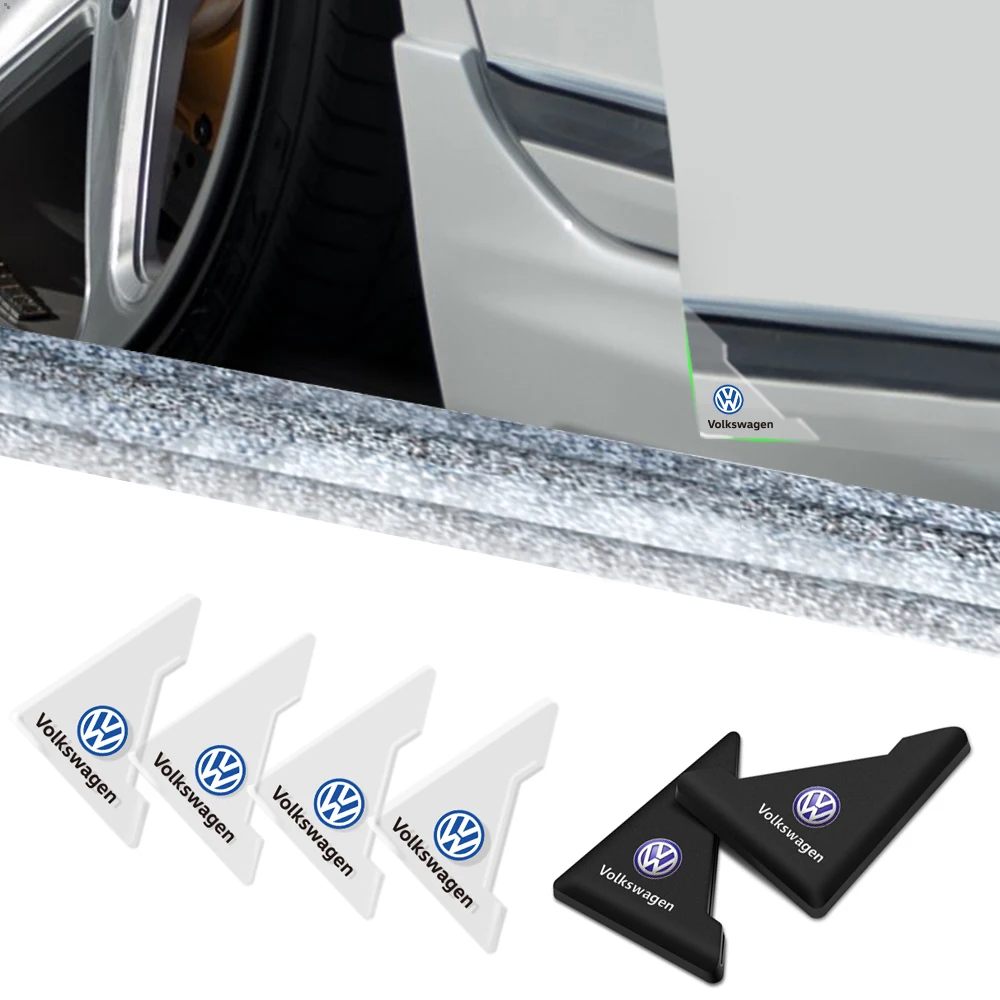 2-4Pcs-Car-Door-Corner-Transparent-Protective-Sticker-Accessories-for ...