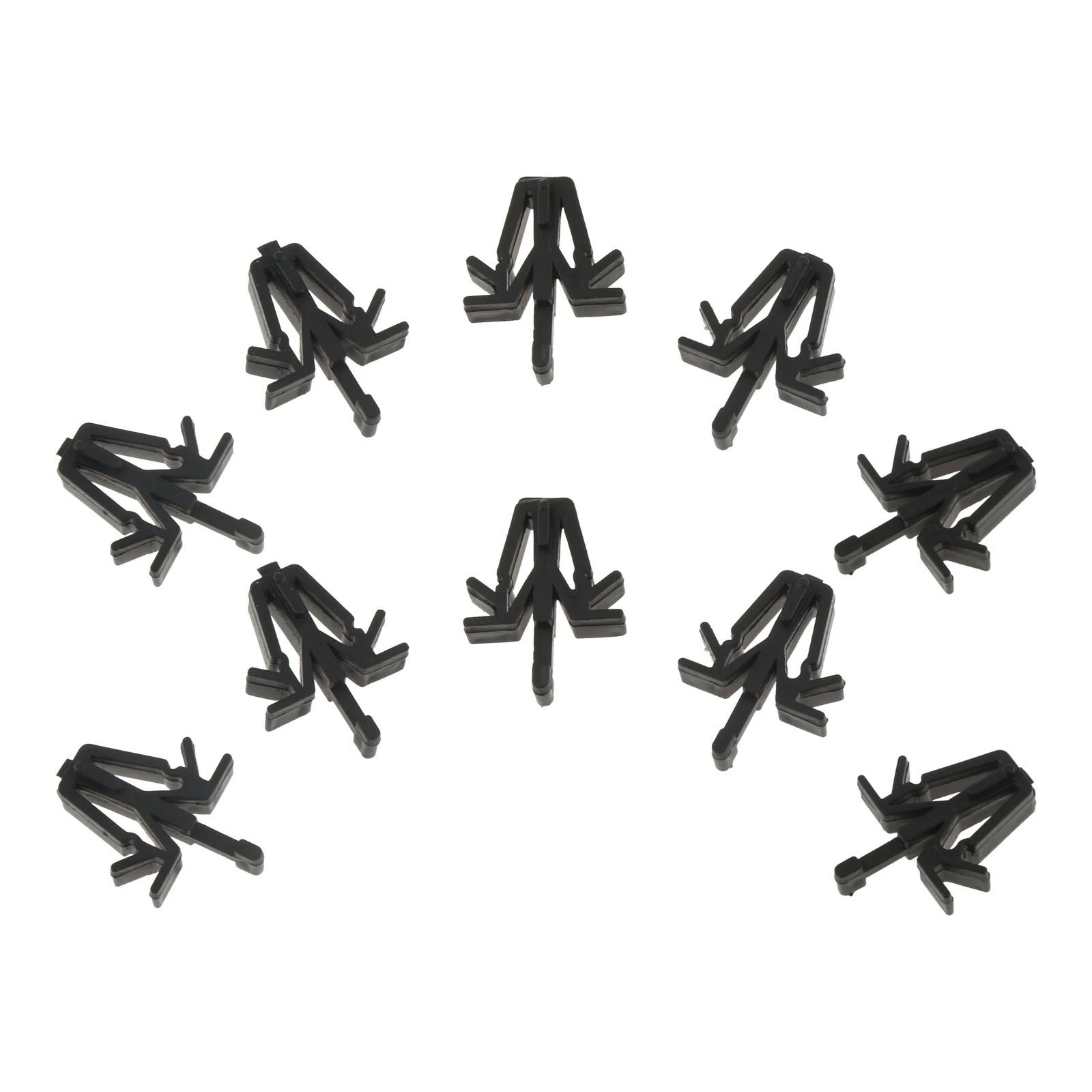 10Pcs Car Radiator Grille Rivet Retainer Grill Clips Nylon Fastener for ...