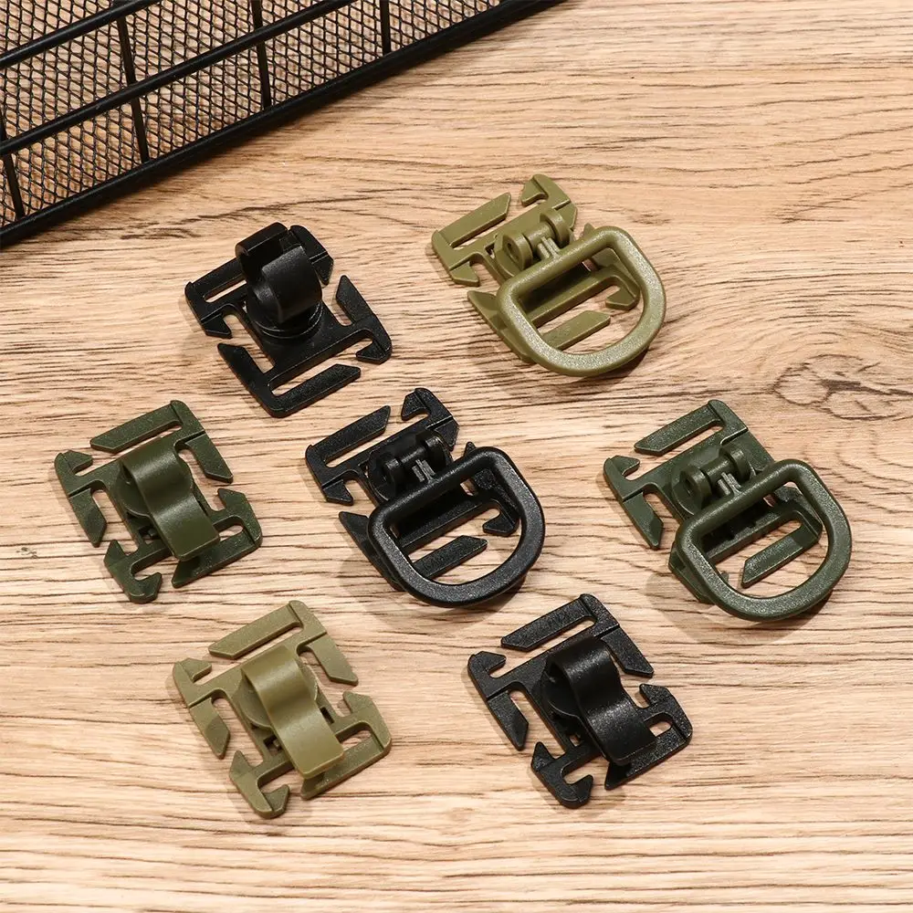 Outdoor-Molle-Webbing-Backpacks-Locking-Carabiner-EDC-tool-Hose-Clamp-D ...