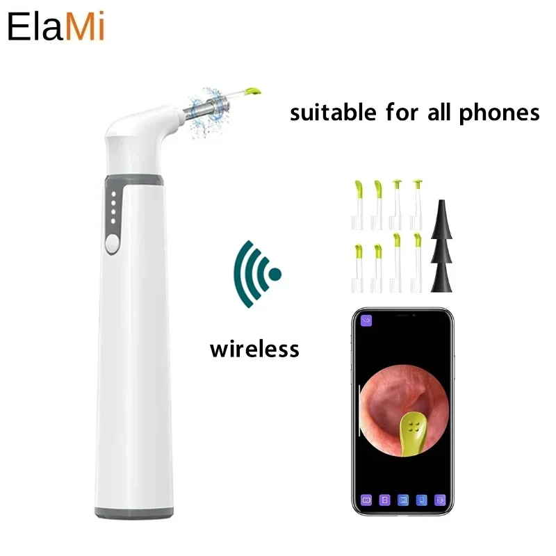 Wireless-Ear-Otoscope-3-9mm-720P-HD-Camera-With-6-LED-Lights-For ...