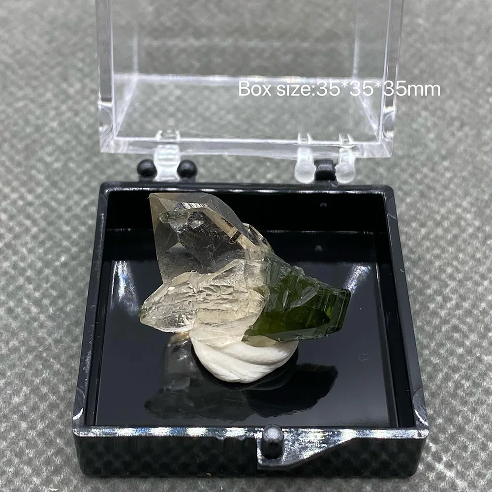 100% natural green tourmaline rough gemstone cure crystal ore specimen ...