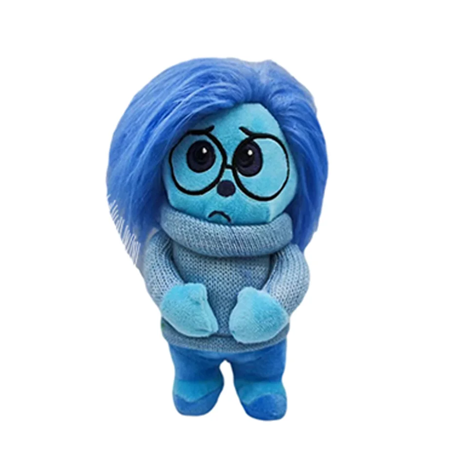 New Inside Out 2 Plush Anxiety Doll Cute Joy Fear Anger Disgust Sadness ...