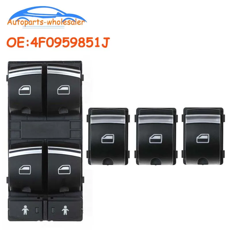 4F0959851J-4F0959855B-For-A6L-Q7-2006-2015-Electric-Control-Window ...