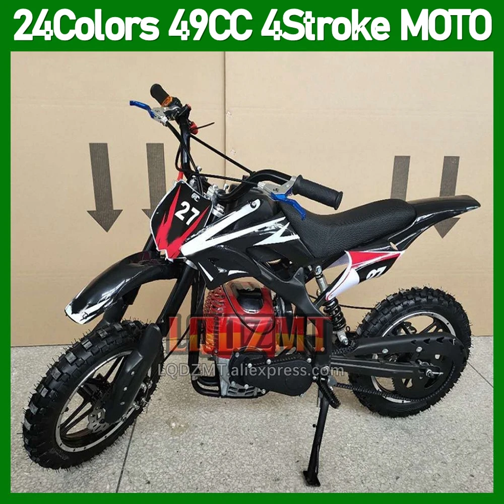 24-Colors-Motorcycle-Dirt-Bike-4-Stroke-49-CC-50CC-Off-Road-Vehicle ...