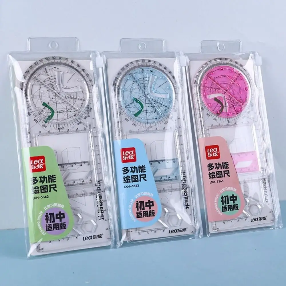 Geometry-Student-Stationary-Construction-Architect-Fast-Drawing-Ruler ...