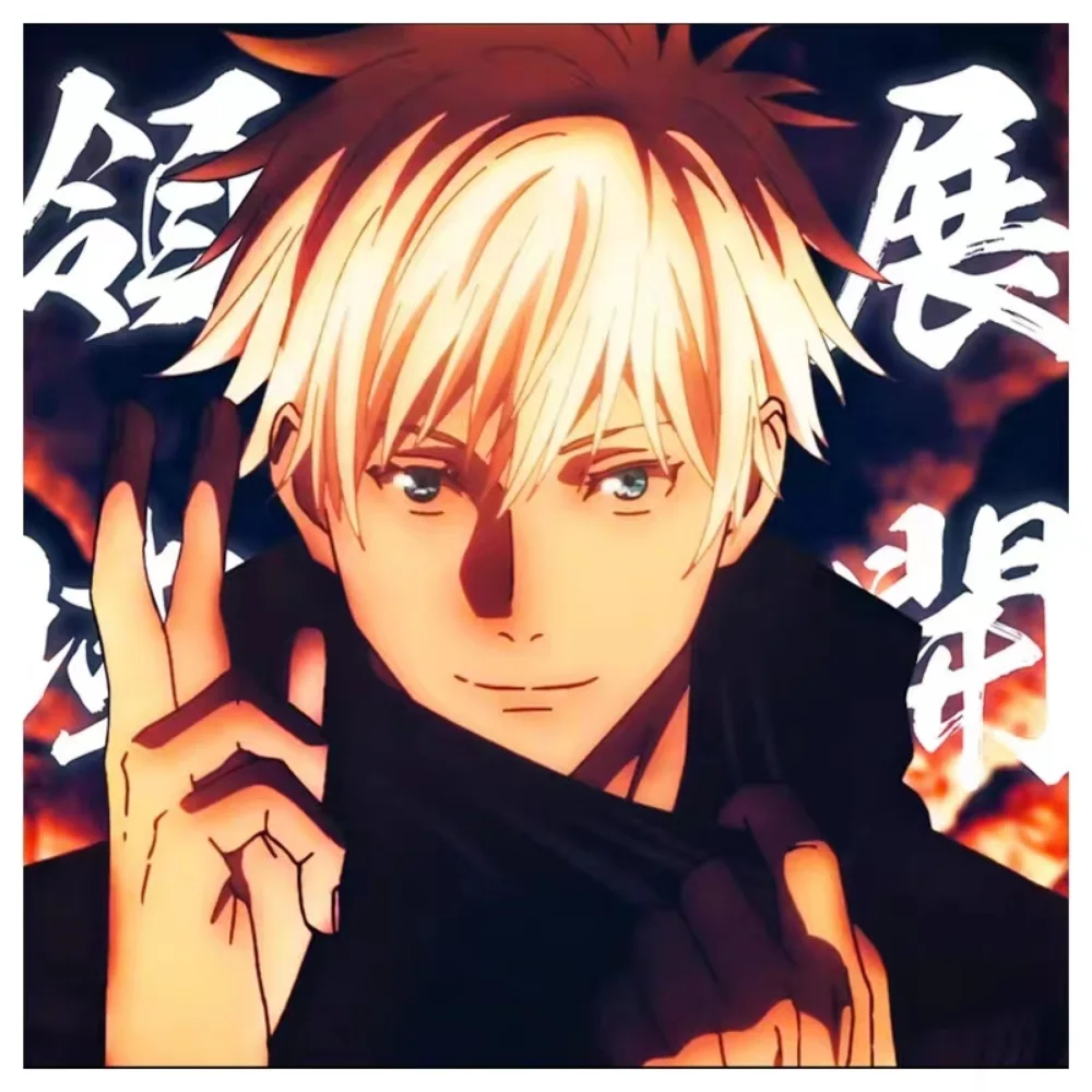 Gojo Satoru Poster Desenho De Rosto, Anime, Rosto, 43% OFF
