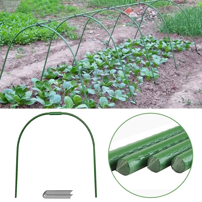 Vegetable Shed Film Support Bracket Wrapped Plastic Steel Pipe ...