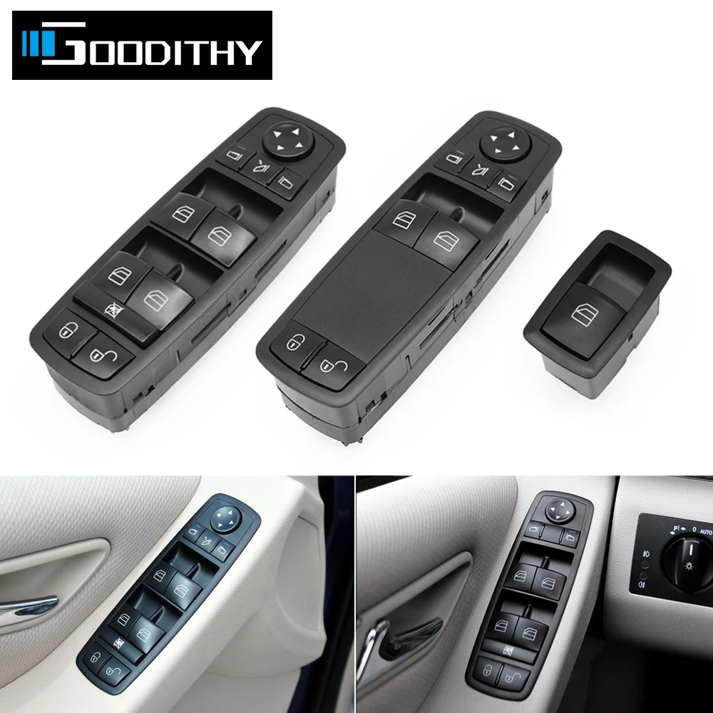 Car-Electric-Master-Power-Window-Lifter-Control-Switch-For-Mercedes ...