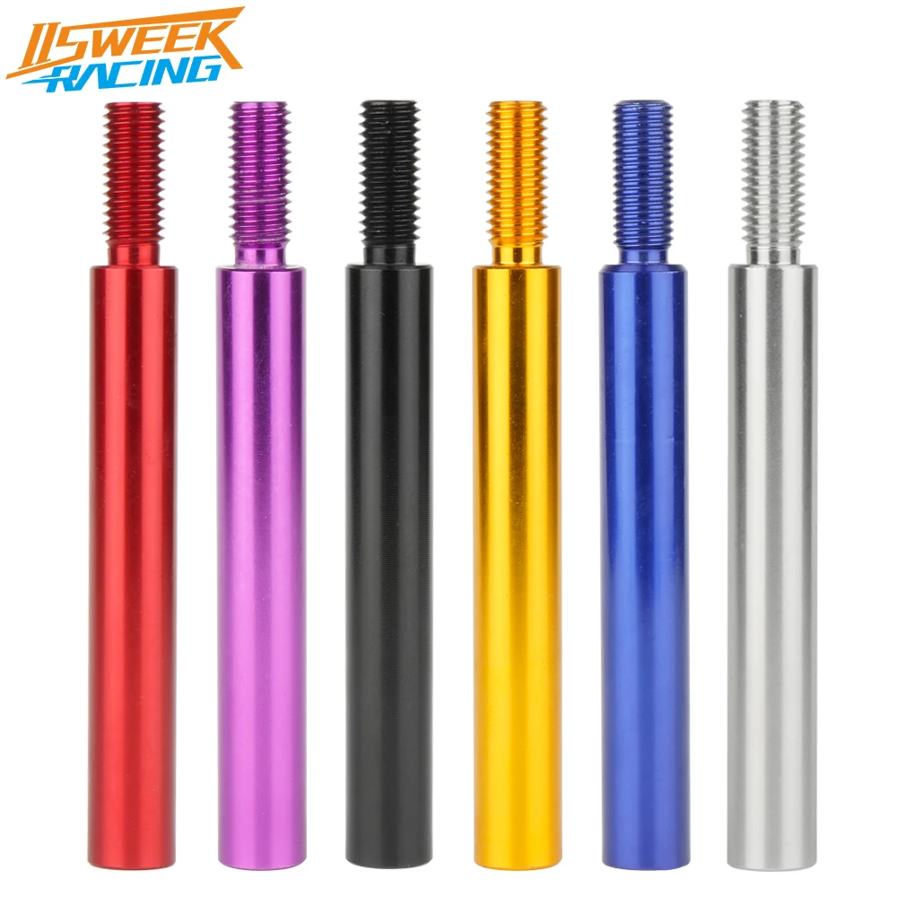 118mm Aluminum Shift Knob Extender Extension Lever Gear Manual Shifter ...