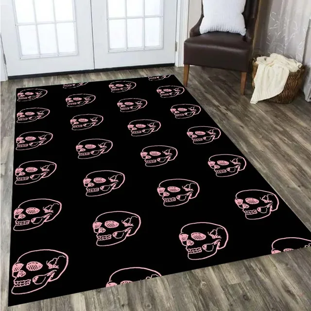 Gothic Horror Skull Carpet | Living Room Home Decoration