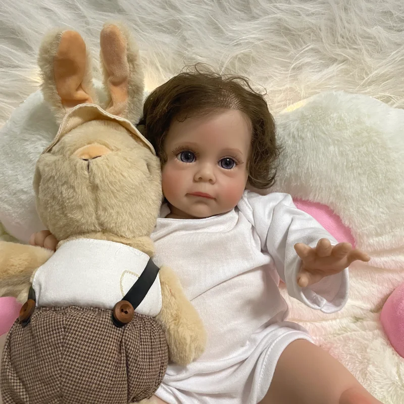 Poupées bebe Reborn, Bebe Reborn Baby Butter pour enfants, cheveux ...