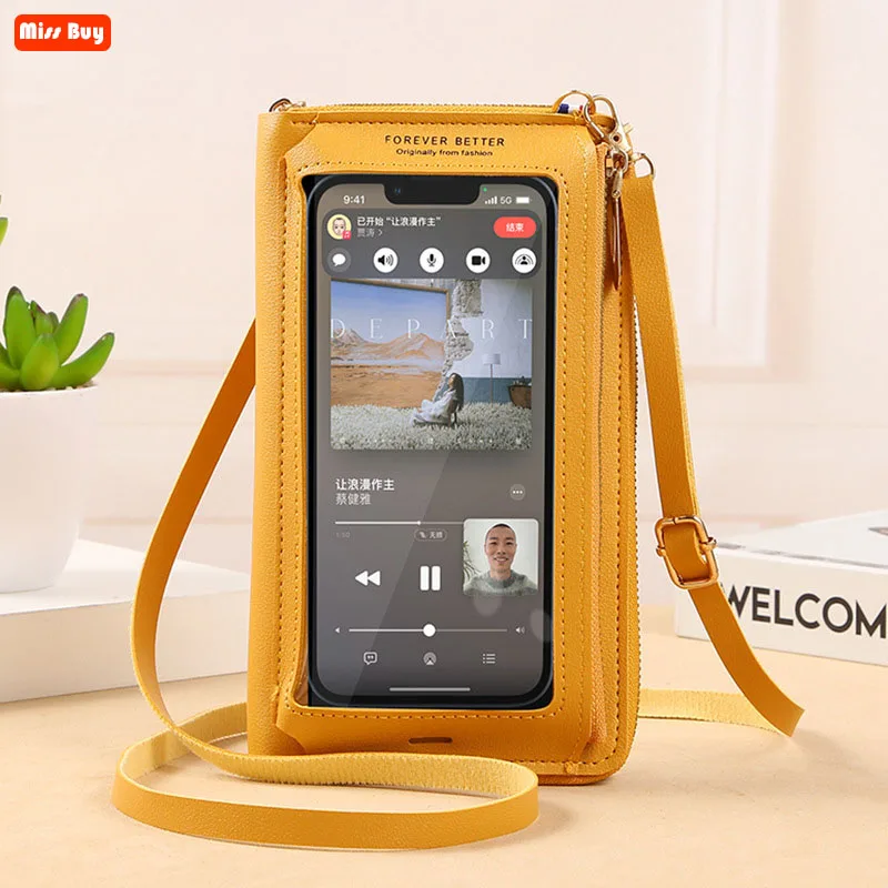 Large Capacity Touch Screen Wallet Universal Mobile Phone Bag Pouch For ...