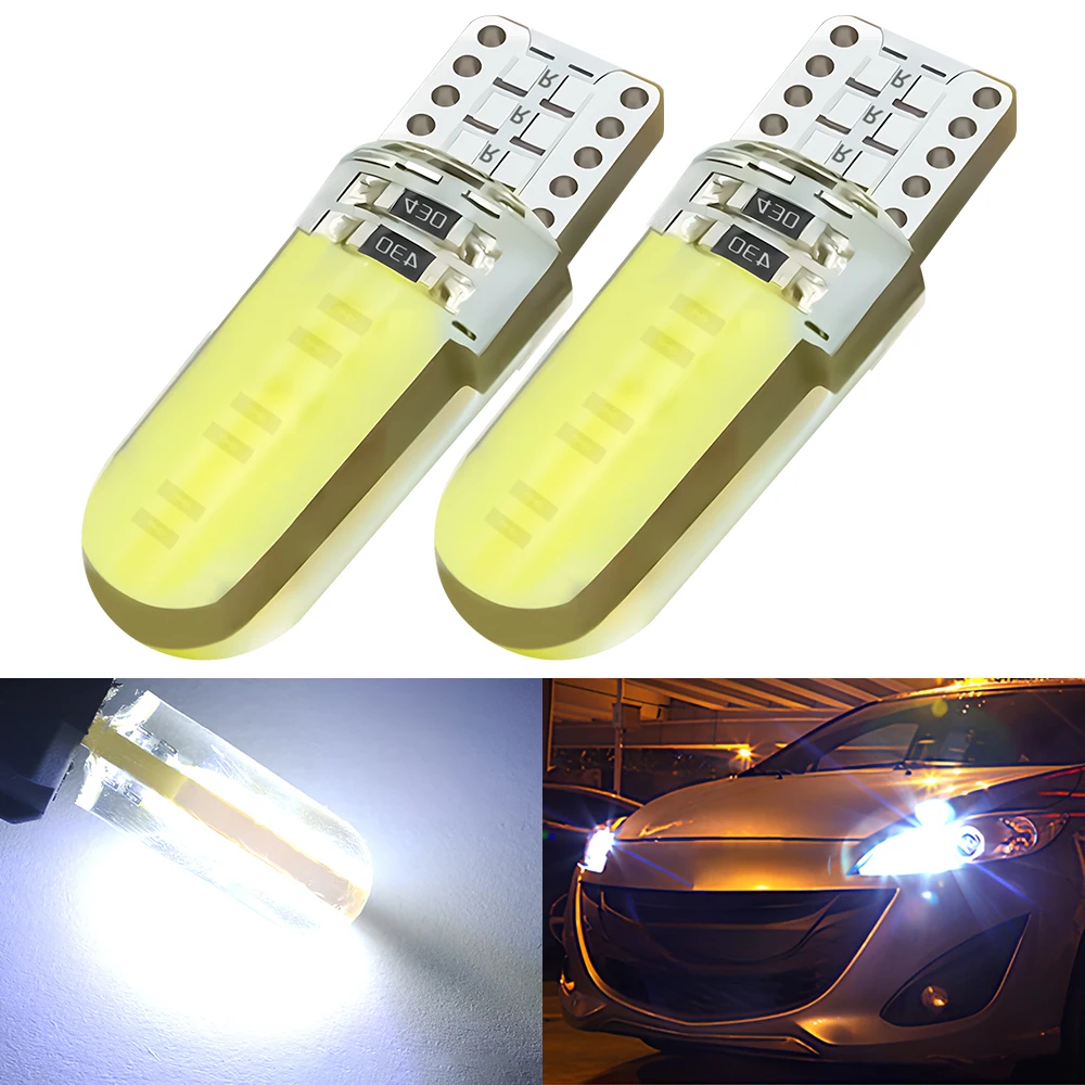 194 Bulb 100x Brehma W5W T10 12V 5W Car Bulbs - License Plate, Interior ...