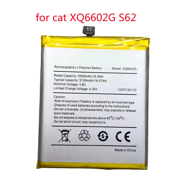 High-capacity-5150mAh-battery-for-XQ6602G-Caterpillar-cat-s62-mobile ...
