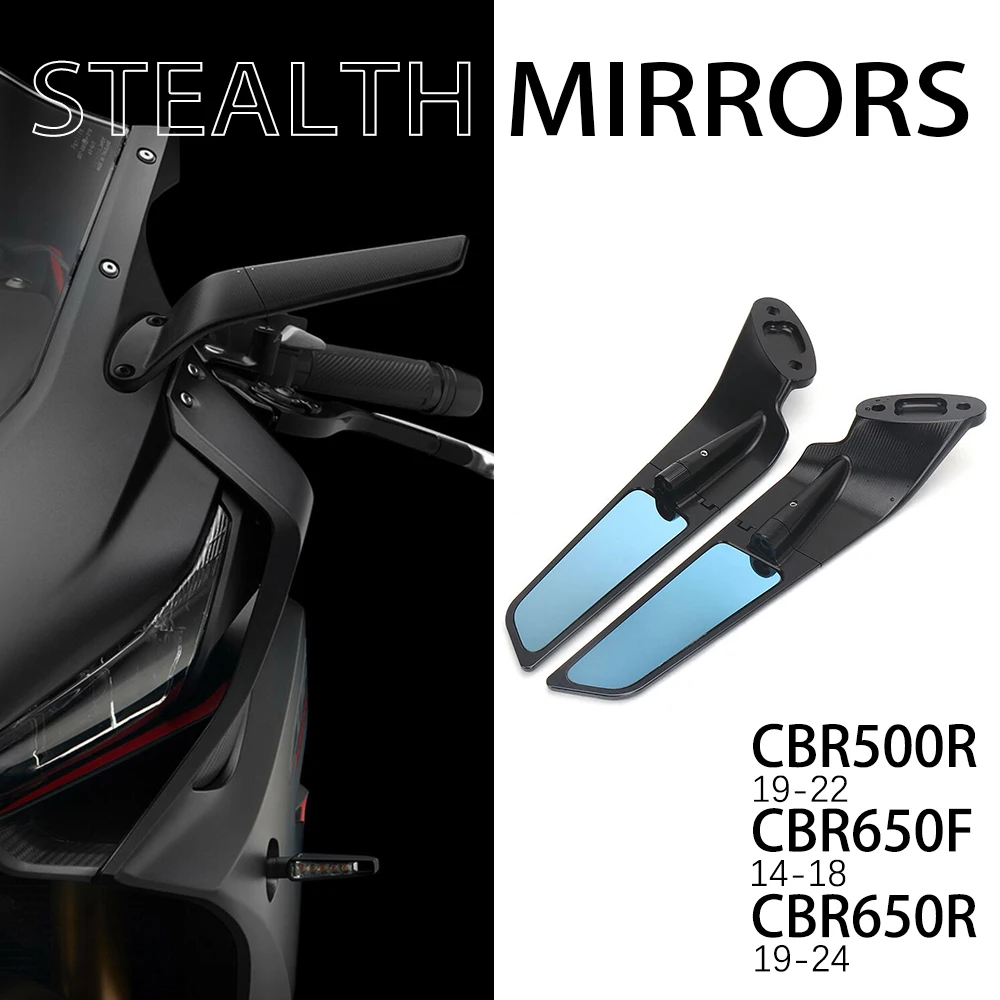 Motorcycle-Rearview-Mirrors-for-Honda-CBR500R-CBR650F-CBR650R-Stealth ...
