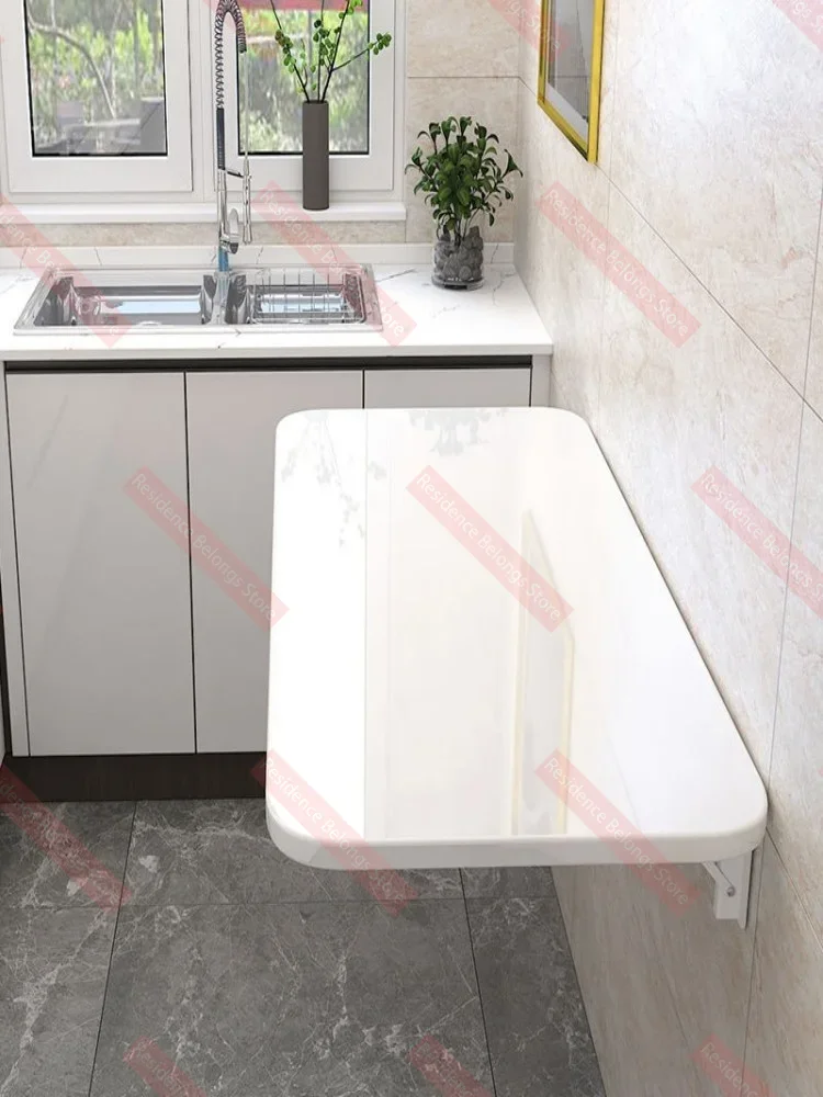 Wall-mounted-Folding-Dining-Table-Wall-mounted-Foldable-Computer-Desk ...