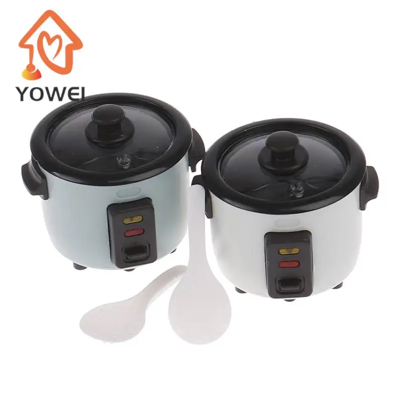 1-12-Mini-Rice-Cooker-Model-Dollhouse-Miniature-Kitchen-Appliances-for ...
