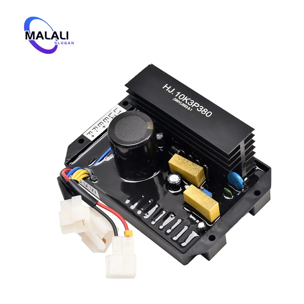 HJ-10K3P380-Three-Phase-AVR-diesel-Generator-Automatic-Voltage ...