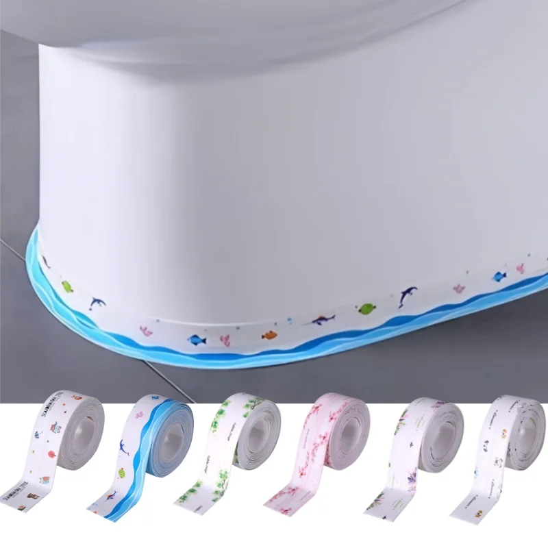 Multipurpose PVC Self-Adhesive Waterproof Sealing Tape Kitchen Sink ...