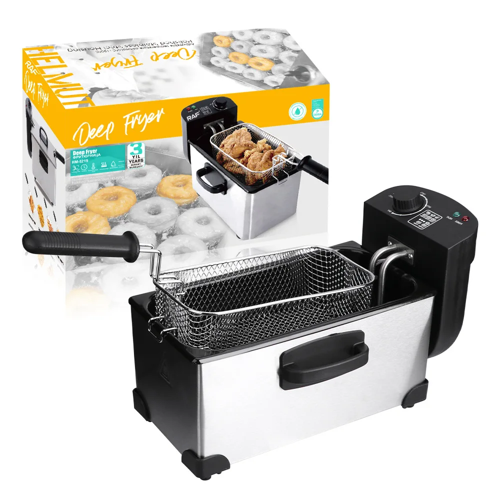 Stainless-Steel-Deep-Fryer-Home-2000w-220v-Electric-Fryer-Machine-for ...