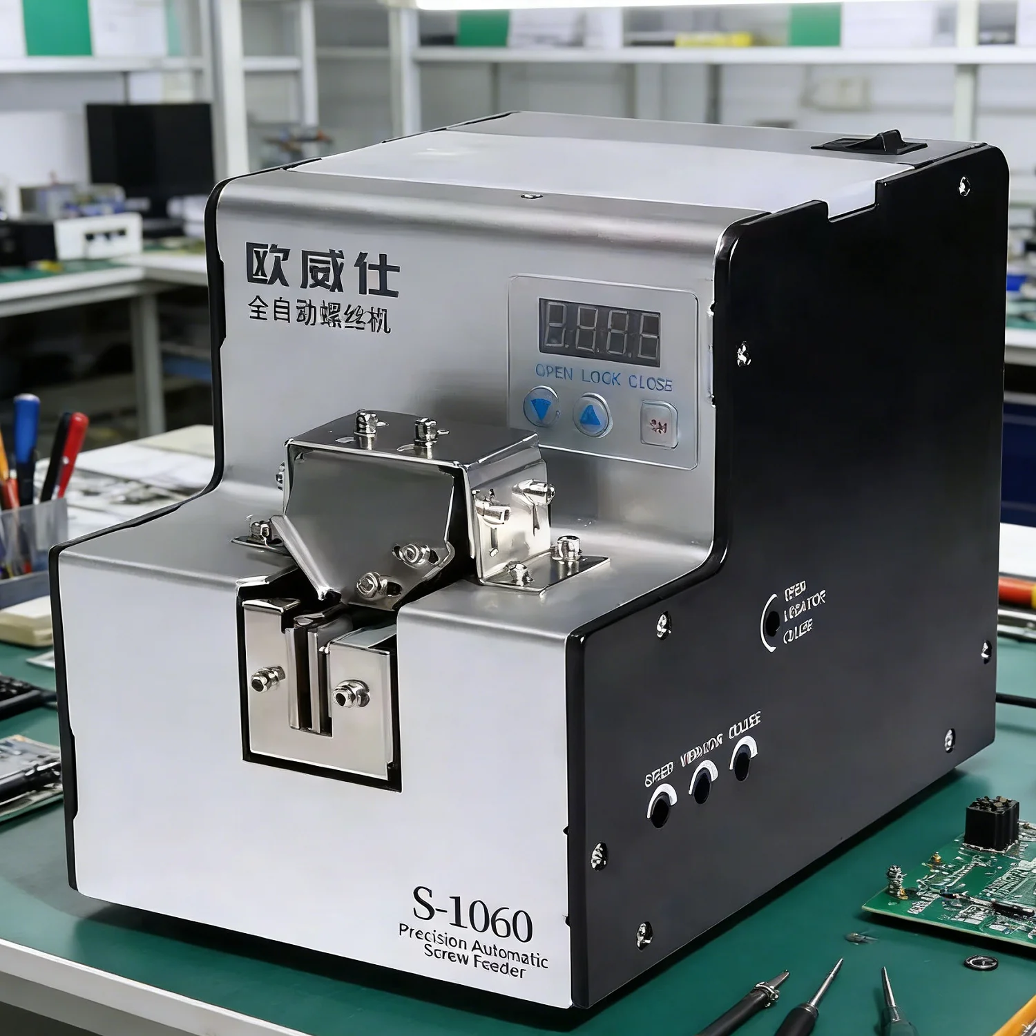 Screw Machine Precision Automatic Screw Feeder Machine Fully Automatic ...