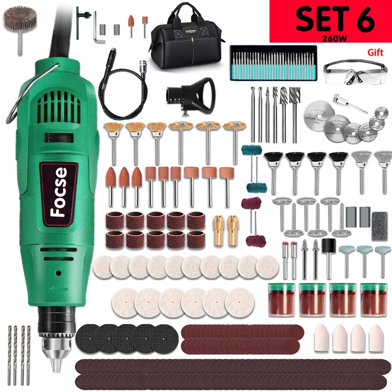 Dremel-260W-Power-Engraver-Electric-Mini-Drill-5000-31000-min-Rotary ...