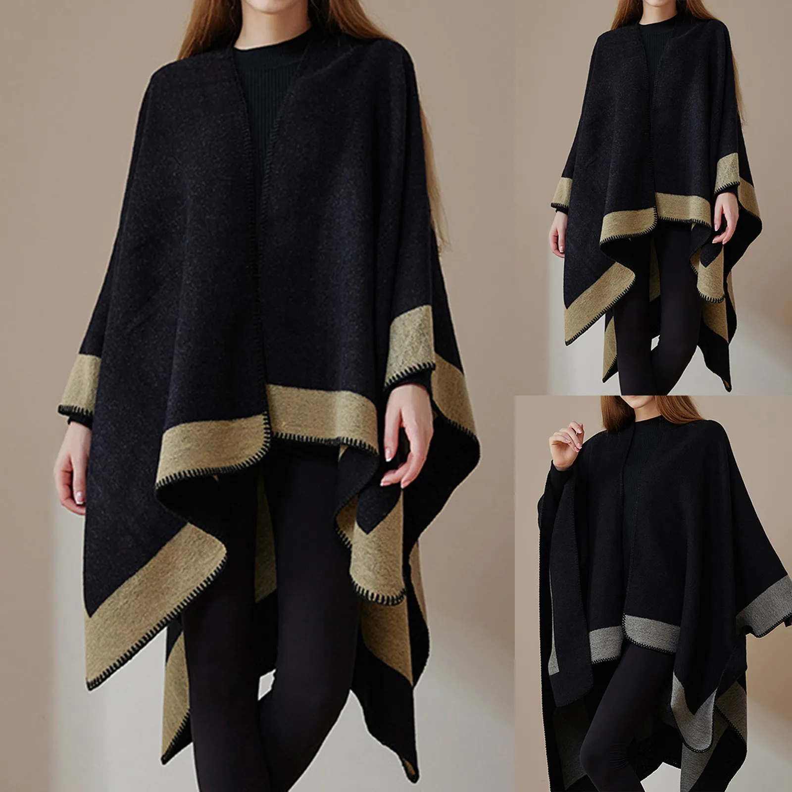 Cashmere-Women-Capes-Scarf-Winter-Pashmina-Shawls-Cashmere-Thick-Wraps ...