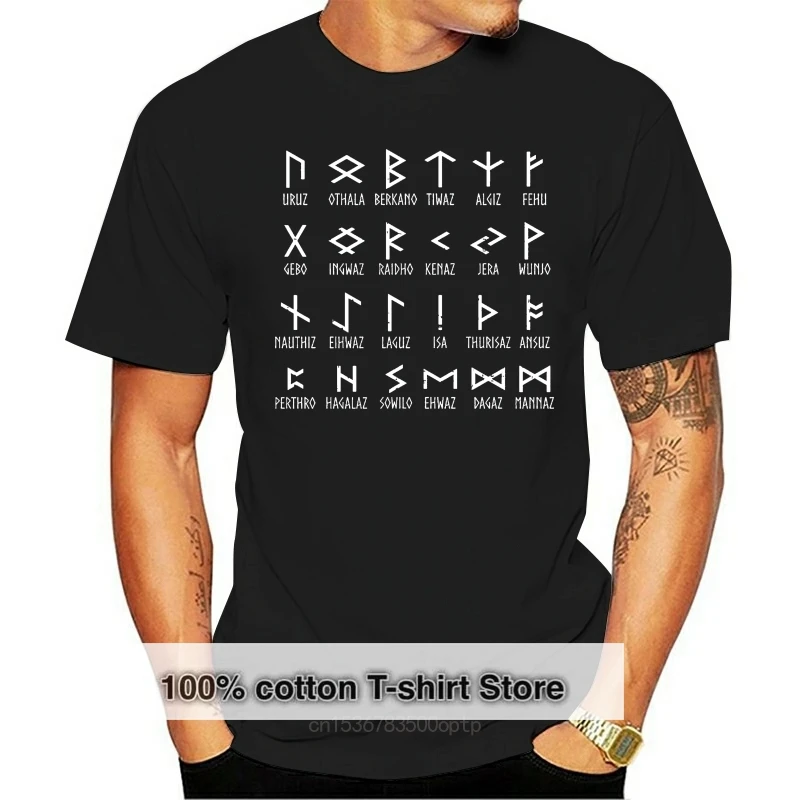 T-shirt-RUNES-OF-ELDER-FUTHARK-S-6XL-Norse-Odin-Viking-Ragnarok-Thor ...