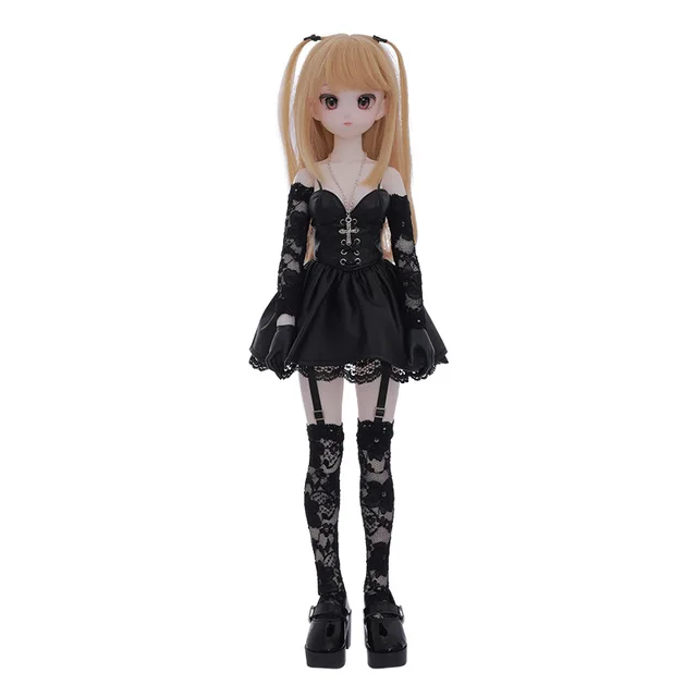 1/4 BJD Doll Coco with Cetta Female Body Anime Misa Girl Toys Hand Made ...