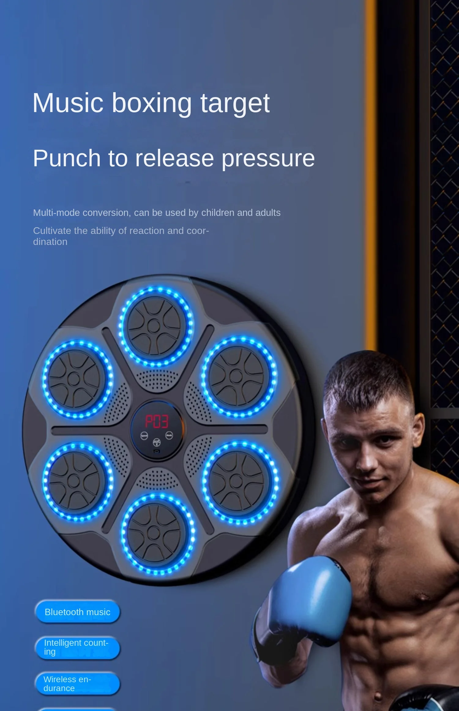 Intelligent-music-boxing-machine-for-home-use-adult-and-child-indoor ...
