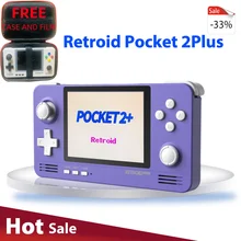 Retroid Pocket 2 Plus-consolas de videojuegos Retro con pantalla táctil ...