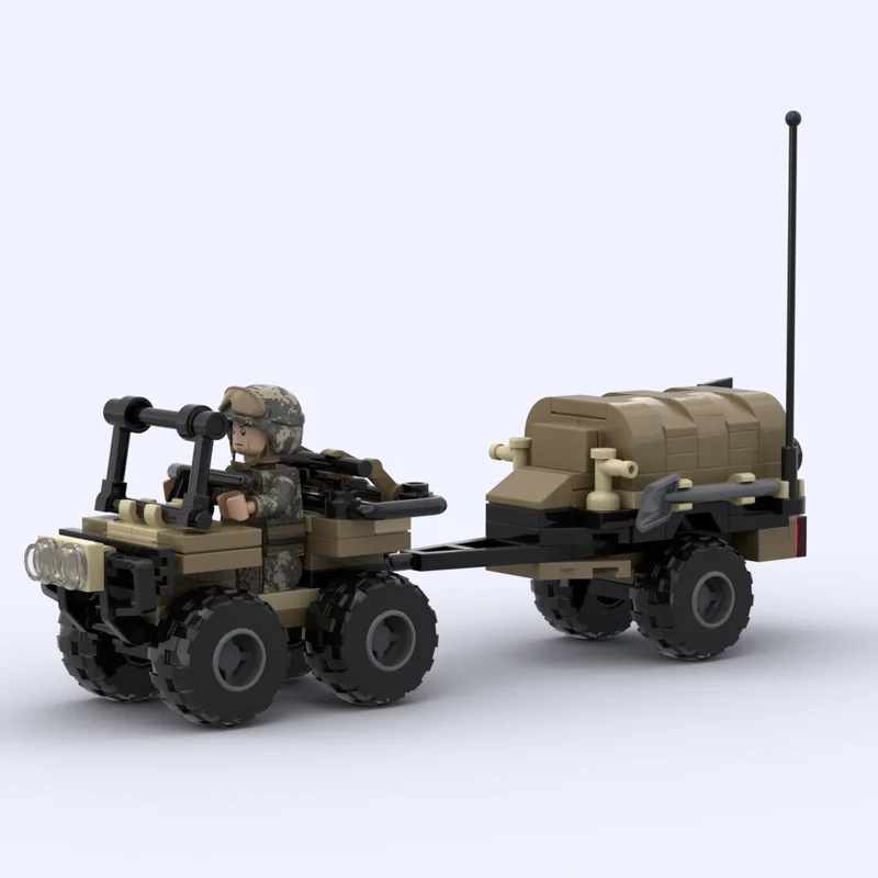 MOC-military-building-block-series-MV-700-transport-vehicle-model ...