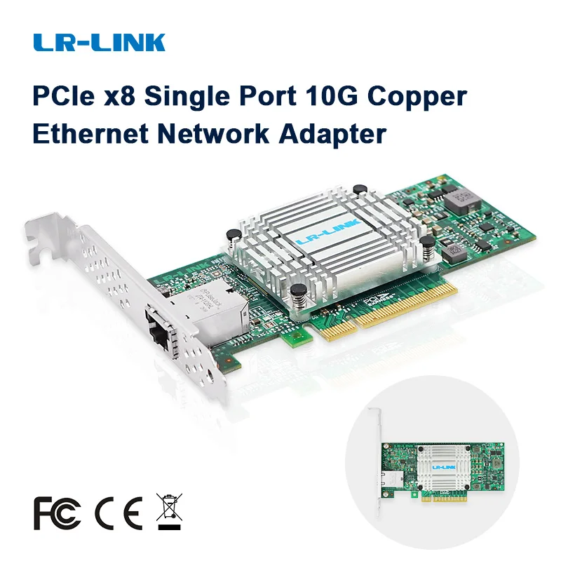 LR LINK 6801BT 10Gb Nic Card Ethernet Network Card PCI Express X8 ...