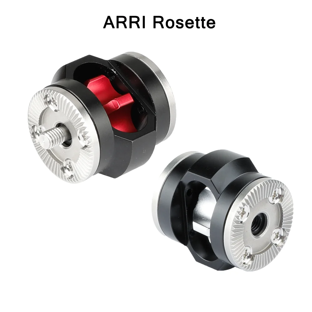 HDRig ARRI Rosette Extension Mount Adapter with M6 Screw & Female ...