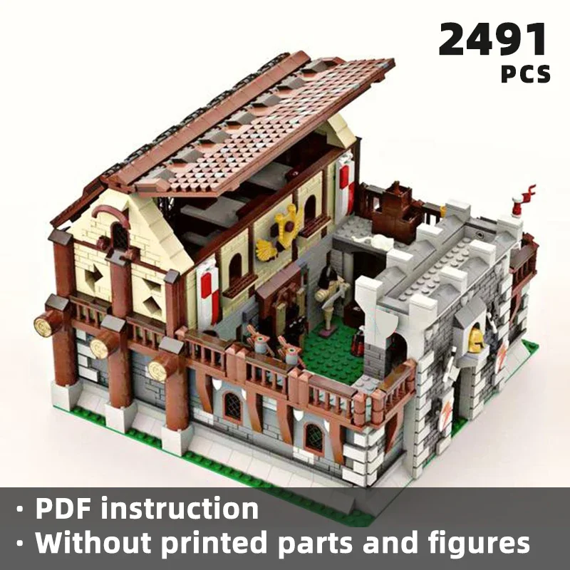 training-fortress-bricks-military-fortress-blocks-medieval-military ...