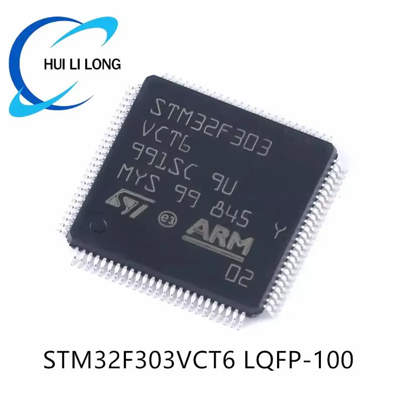 STM32F303VCT6-STM32F303-STM32-F303VCT6-F303VC-LQFP-100-ARM-Cortex-M4-microcontrolador-MCU-IC ...