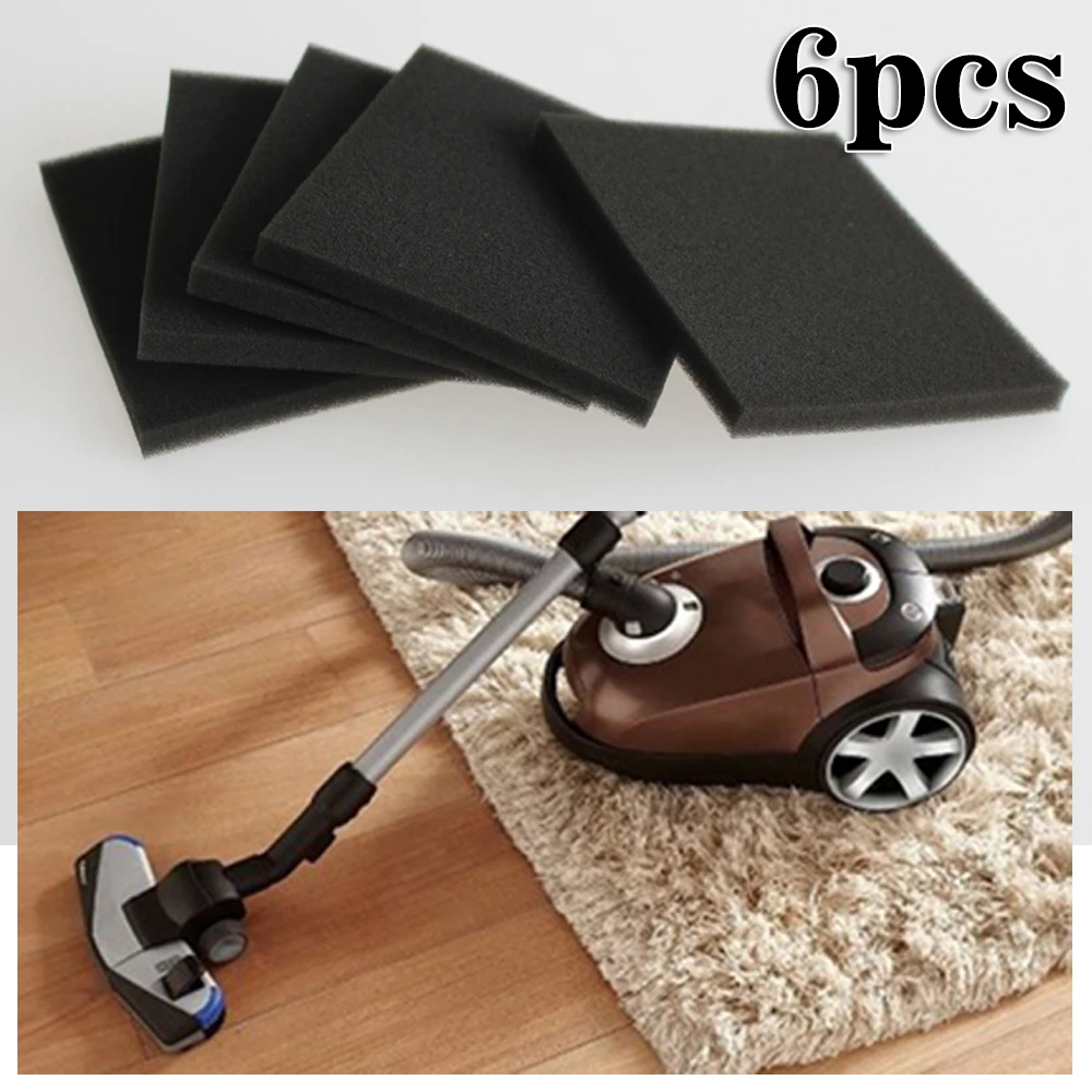 6-Pack-Household-Vacuum-Cleaner-Sponge-Filter-Filter-FC8140-FC8142 ...