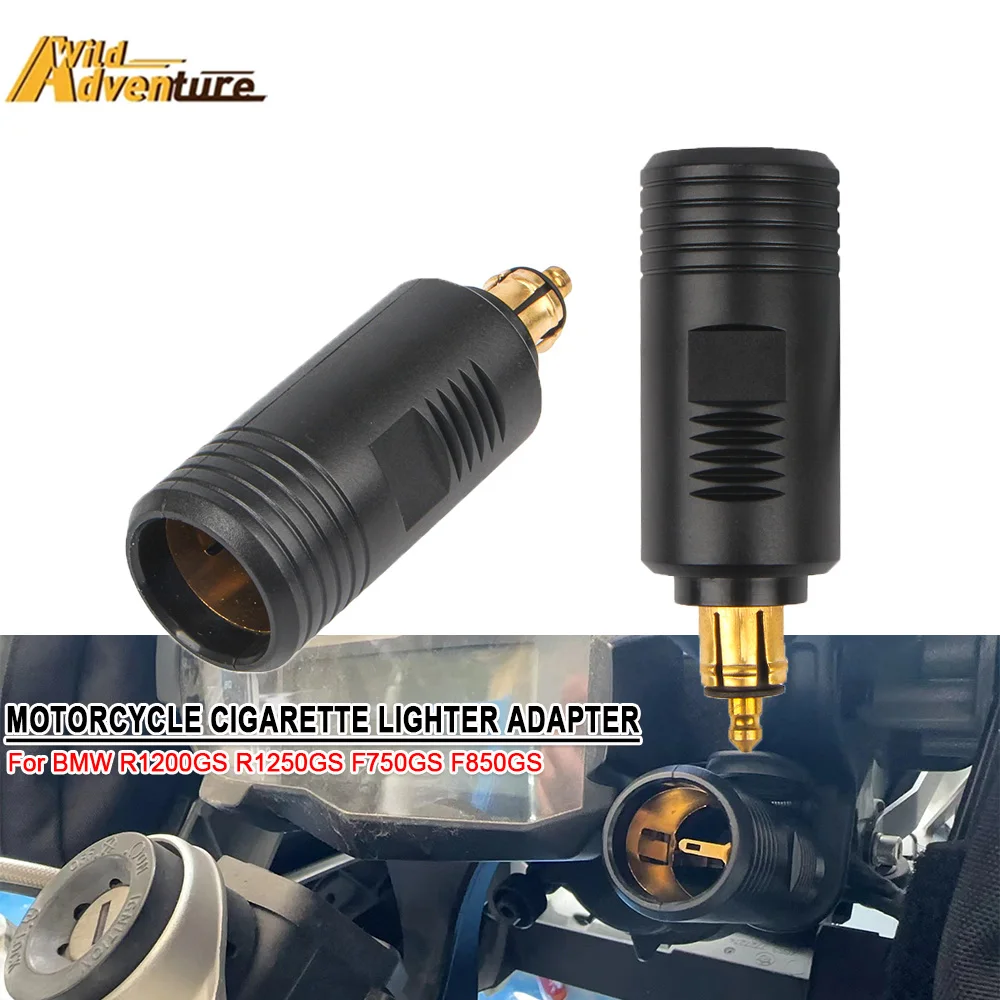 R1200GS Motorcycle Cigarette Lighter Adapter For BMW R1250GS F800GS ...