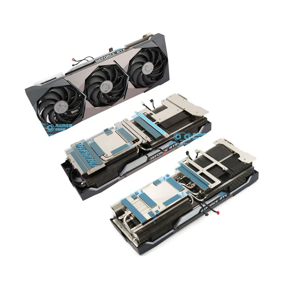 GPU Radiator For MSI RTX3080 3080Ti 3090 3090Ti SUPRIM X Chaolong ...