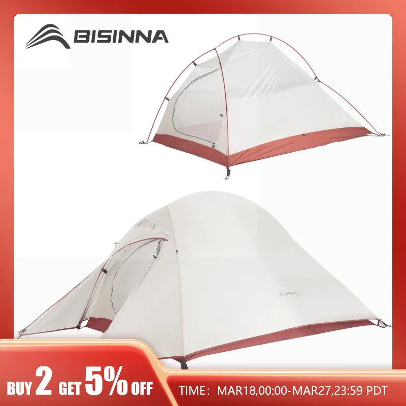 BISINNA Ultralight Camping Tent 20D for 70.17 USD with coupon (Best ...