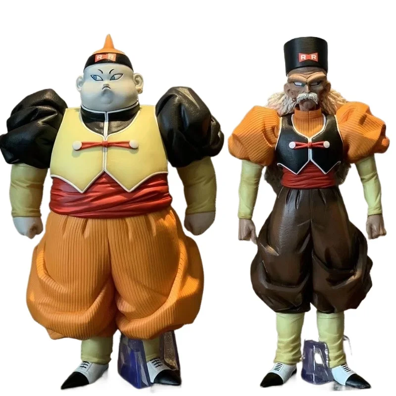 Figura de Anime Dragon Ball de 25CM ANDROID 19 ANDROID 20 Dr.gero PVC ...